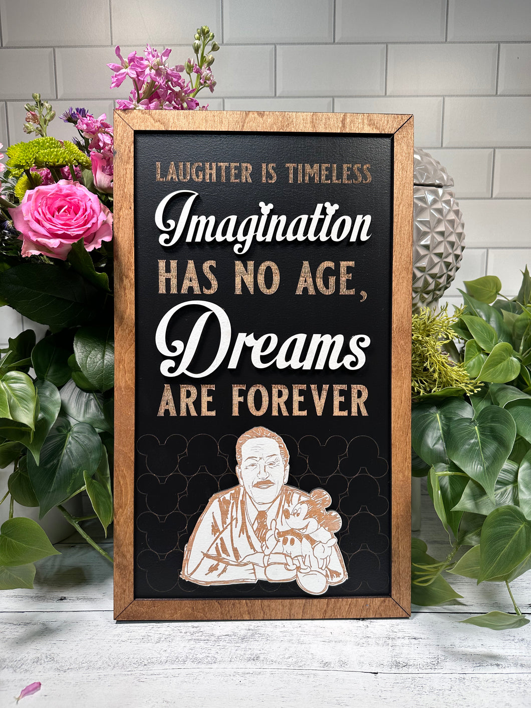 Laughter Is Timeless Sign – JRW Design Co.